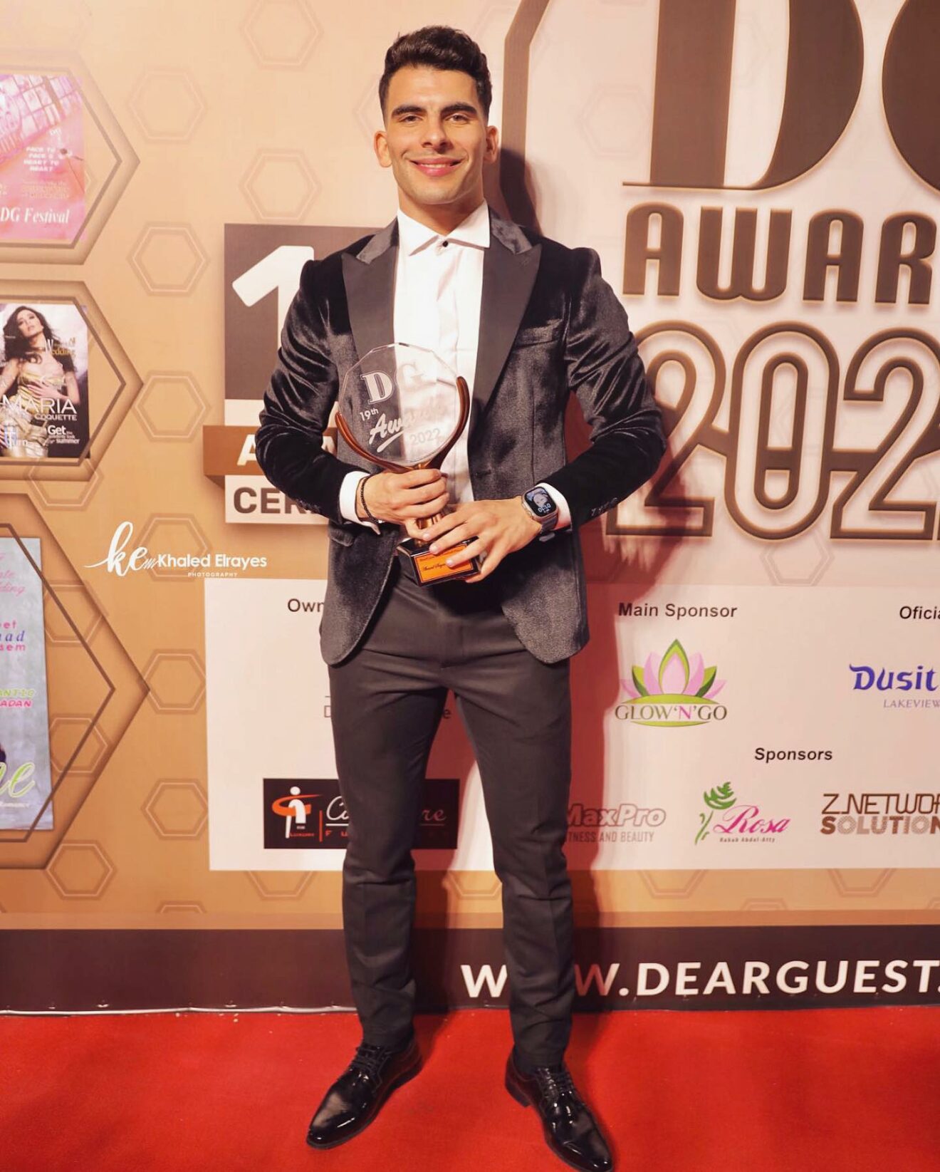 Egypte : Zizo récompensé par Dearguest Magazine - 2022MAG